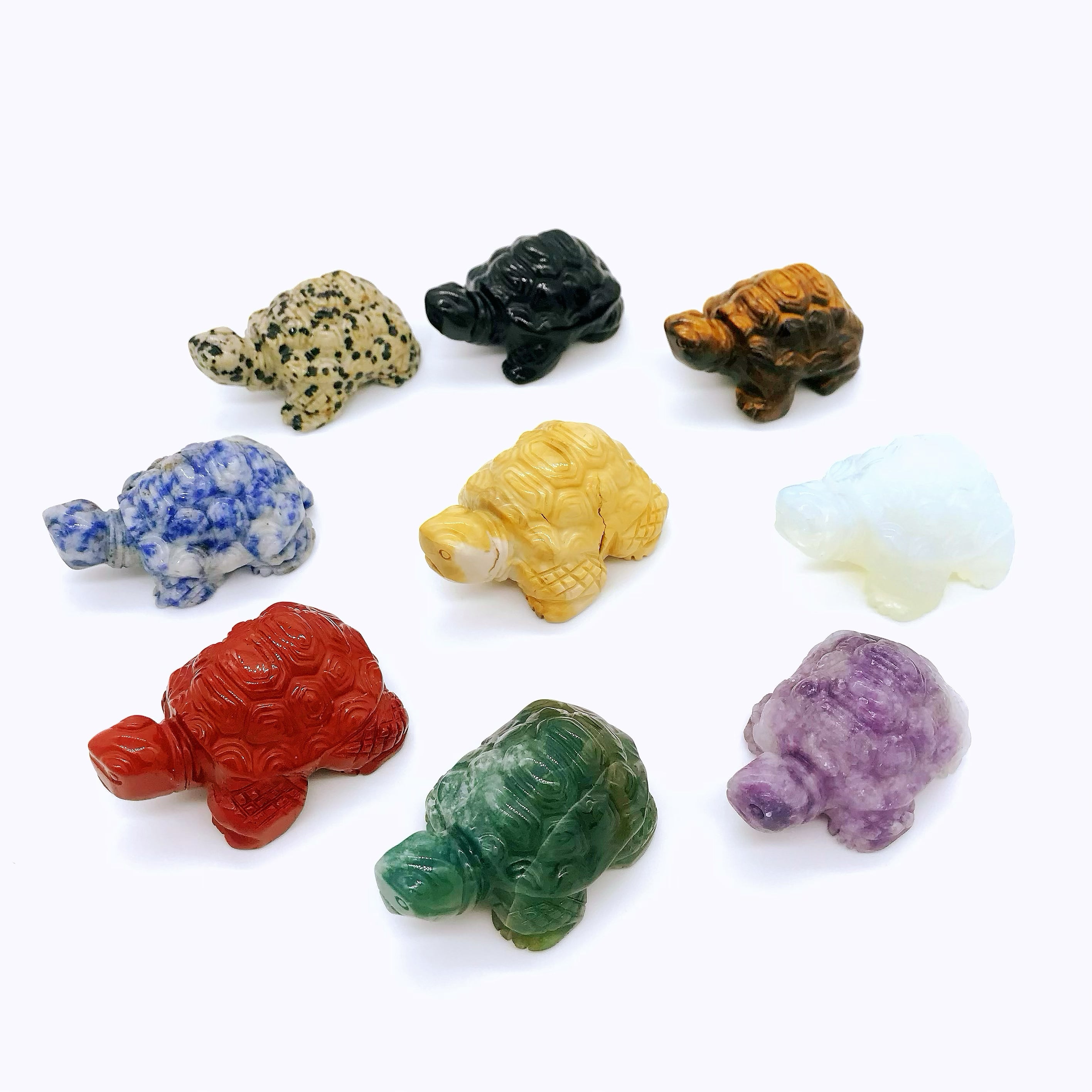 Hand-carved crystal turtles – Natural Healing Crystals